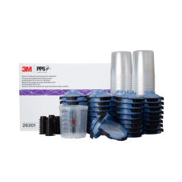 3M 26301 Standard 125 Micron Lids and Liners – 25 Pack for Professional ...
